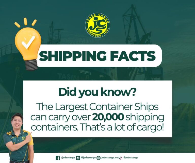 Shipping Rate Calculator | Jades Cargo Services Inc.
